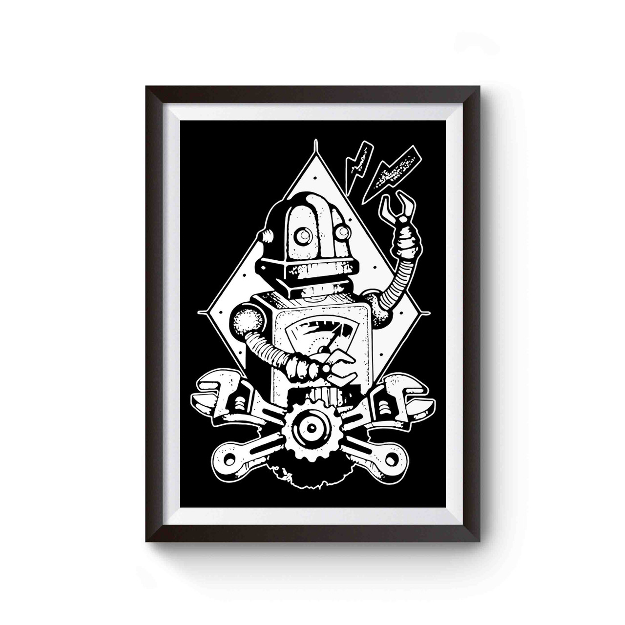 Funky Robot Poster