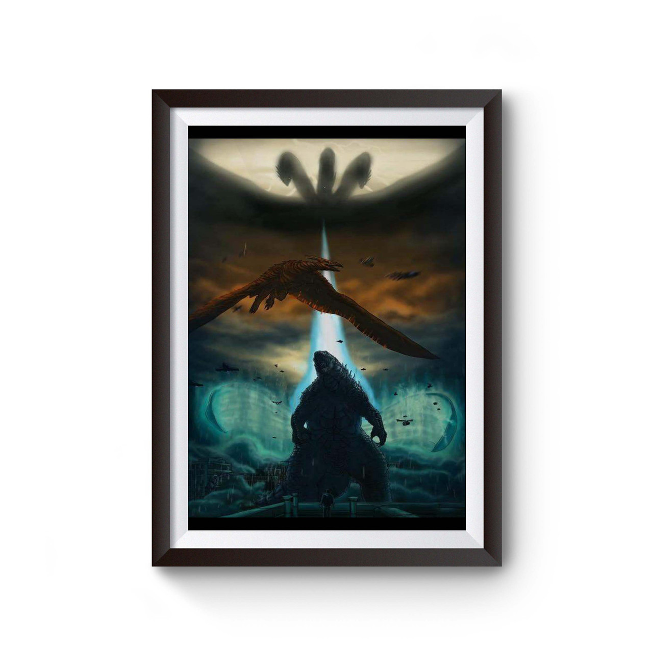 Godzilla King Of The Monsters Rodan And Mothra Poster