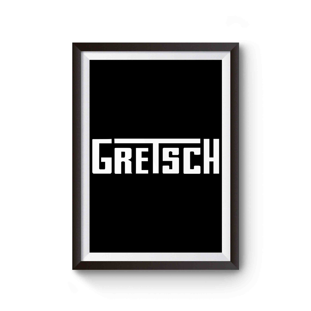 Gretsch Logo Guitars Music Poster