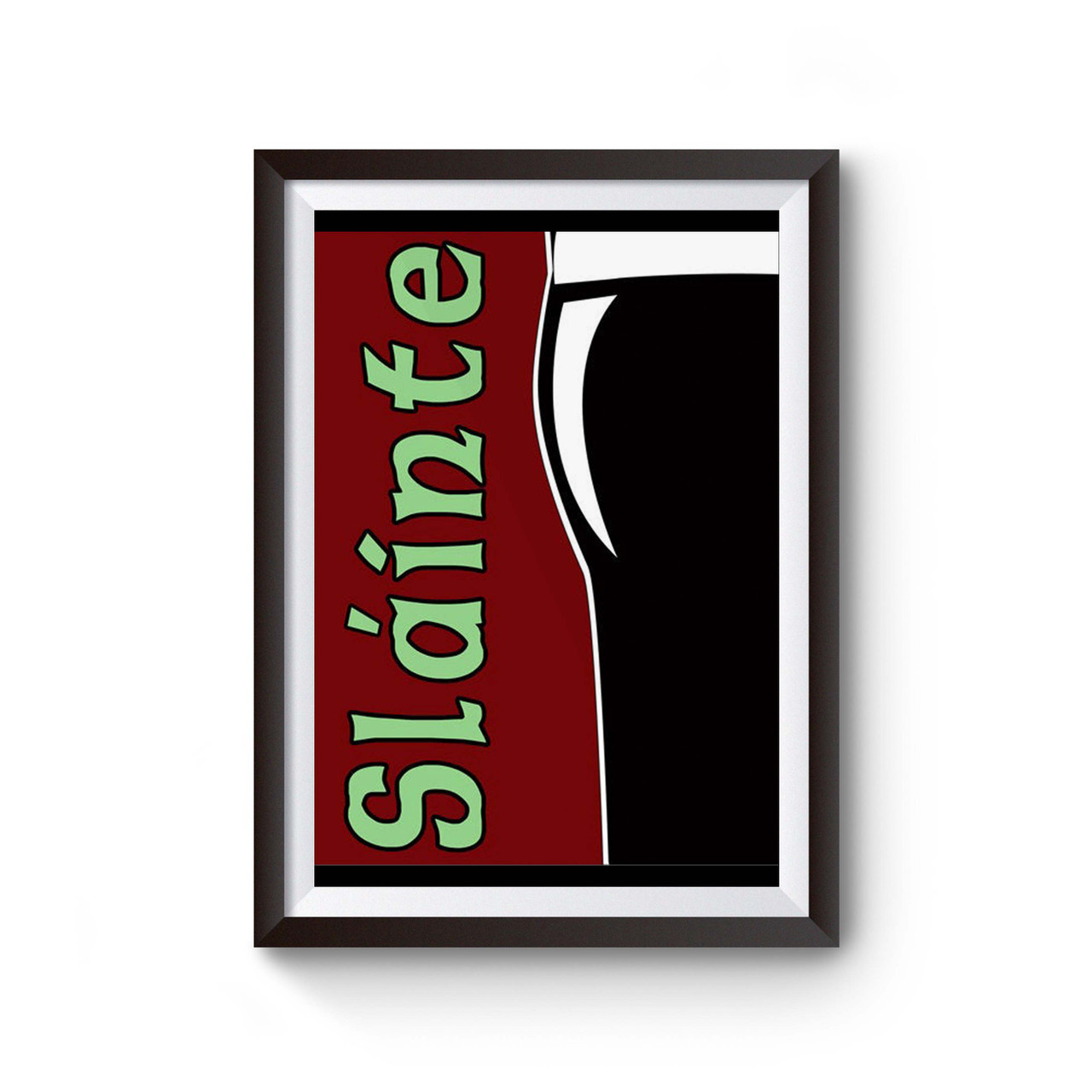 Guinness Beer Slainte Irish Poster