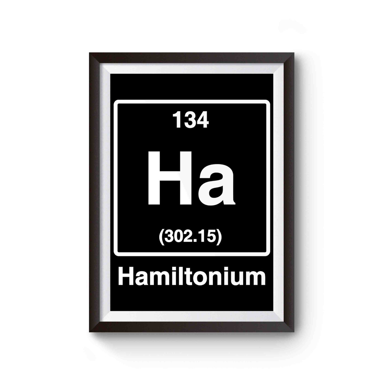 Hamiltonium Periodic Table Of The Elements Poster