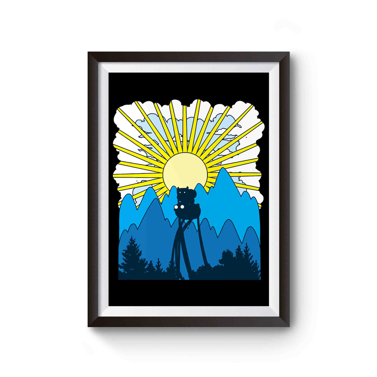 Imaginary Adventure Time Popular Culture Cartoon Animation Poster