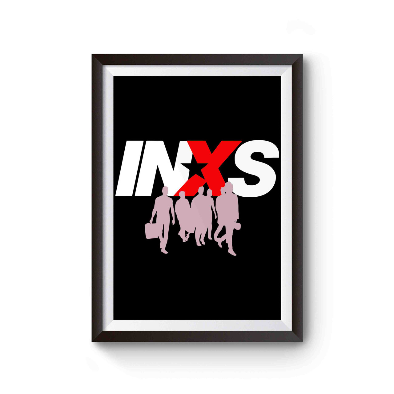 Inxs In Excess Michael Hutchence The Farriss Brothers Poster