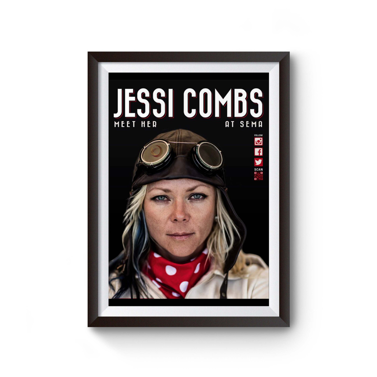 Jessi Combs Meet Her At Sema Cover Poster