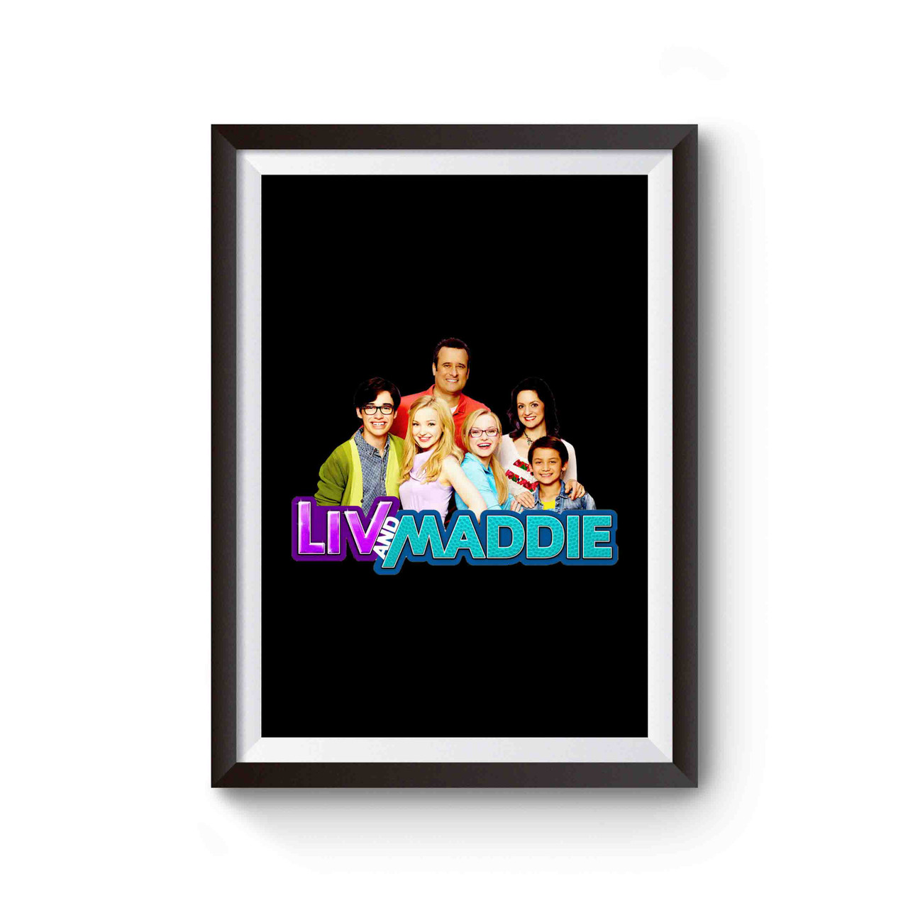 Kids Liv And Maddie Character Poster