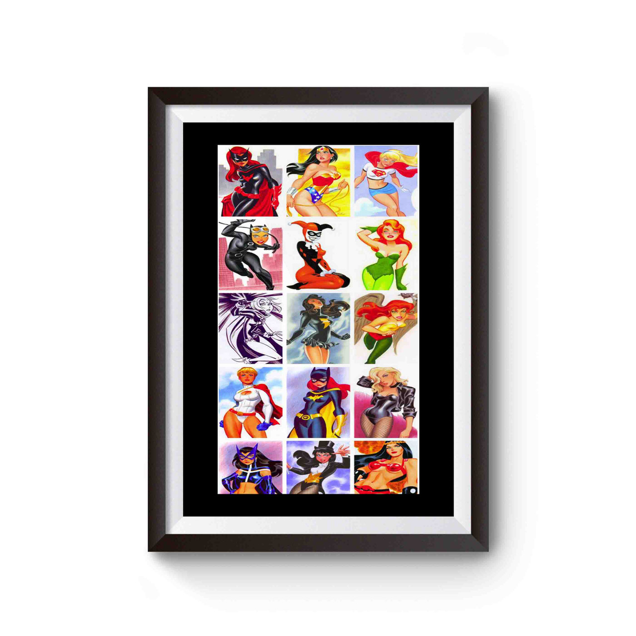 Ladies Of Dc Comics Poster