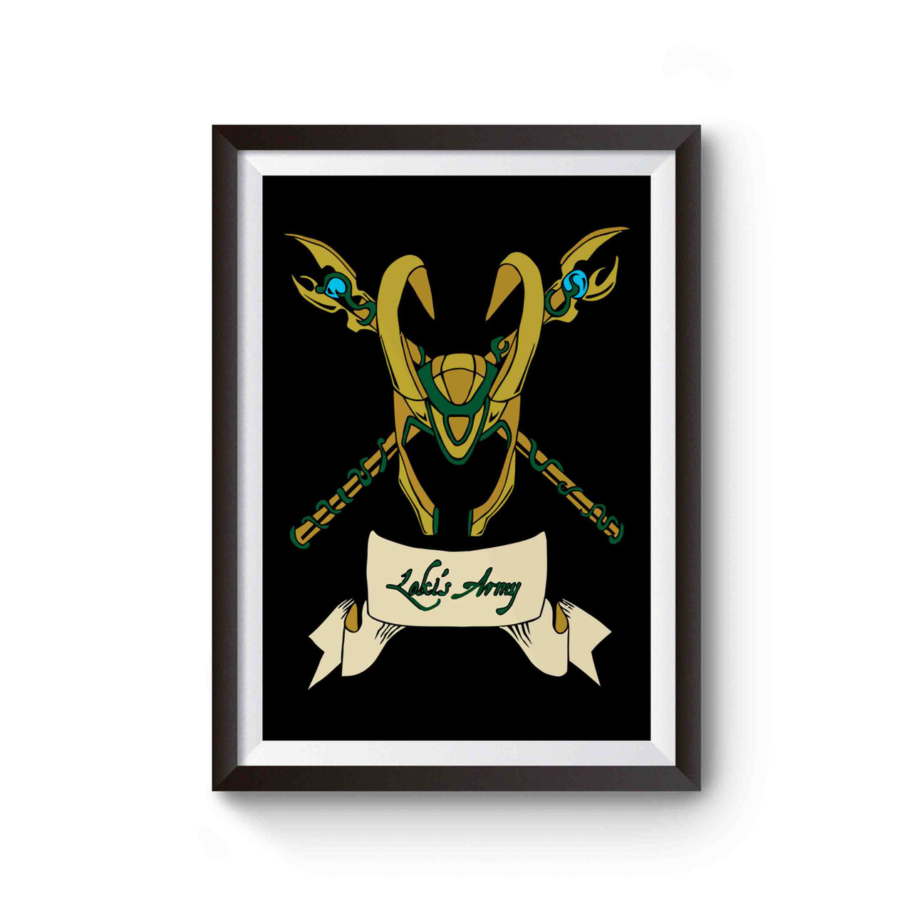 Loki Army Marvel Poster