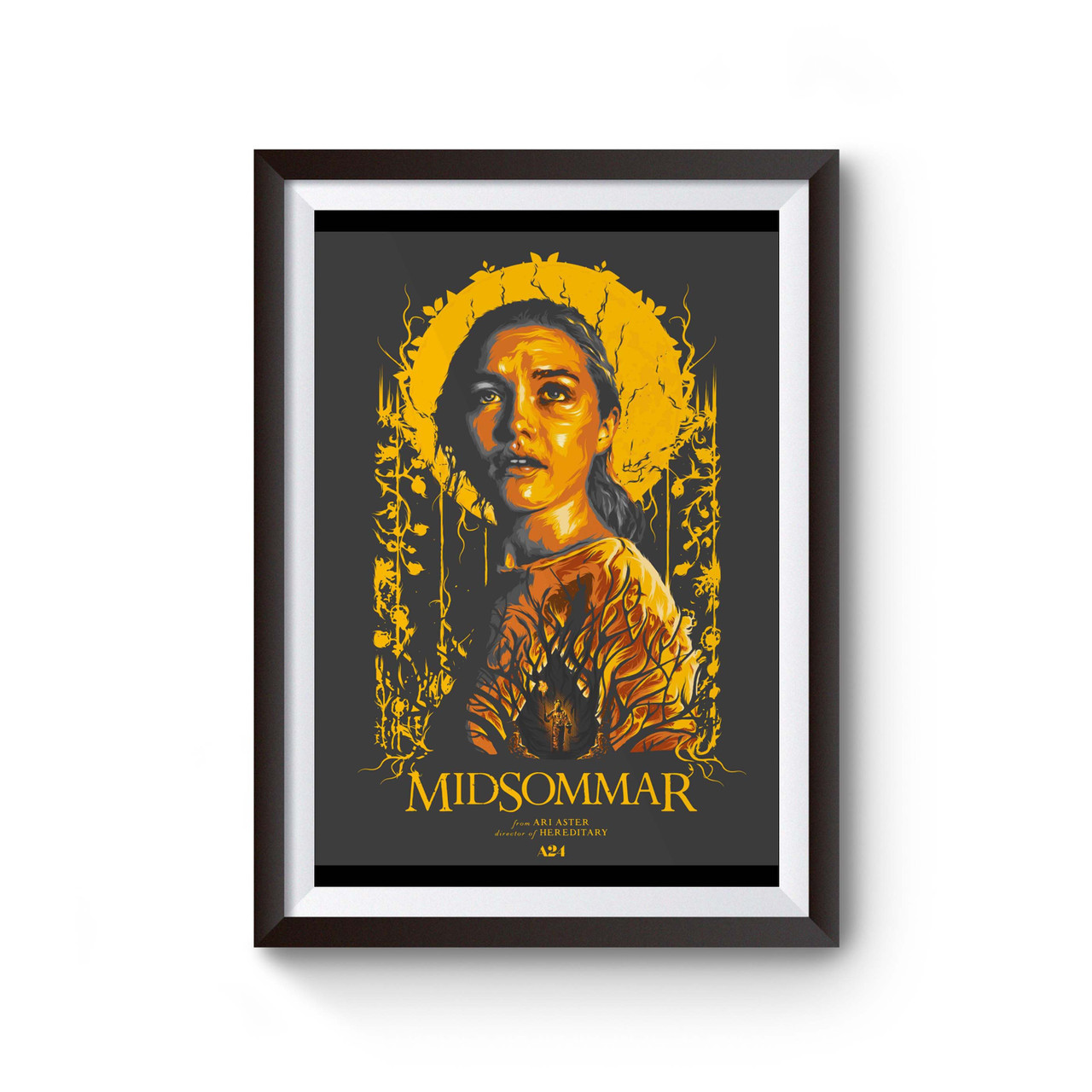 Midsommar Movie Cover Inspired Poster