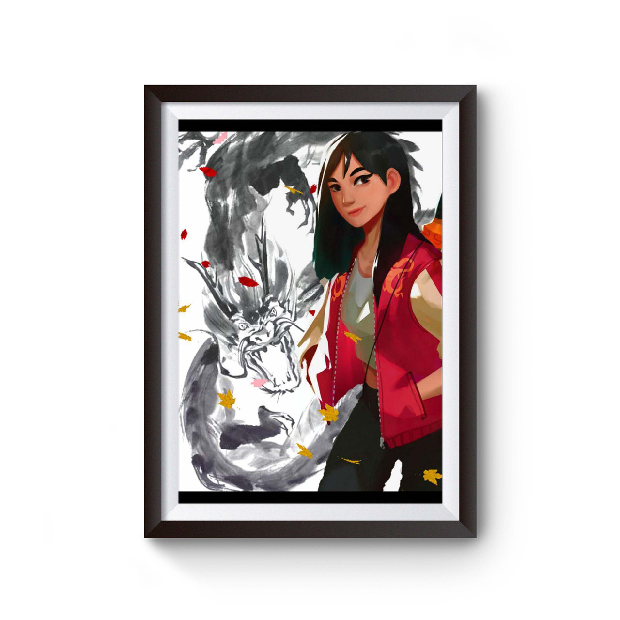 Mulan Modern Princess Poster