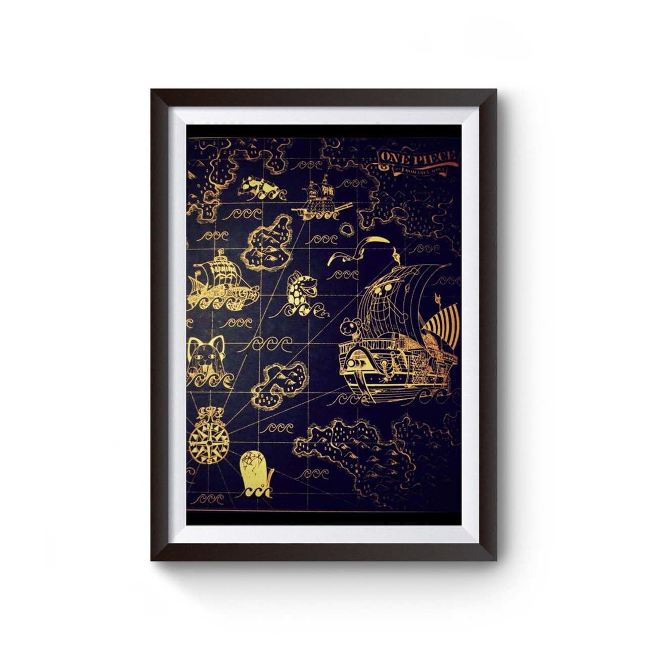 One Piece Map Poster