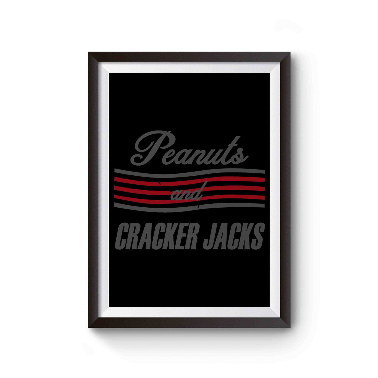 Peanuts And Cracker Jacks Poster