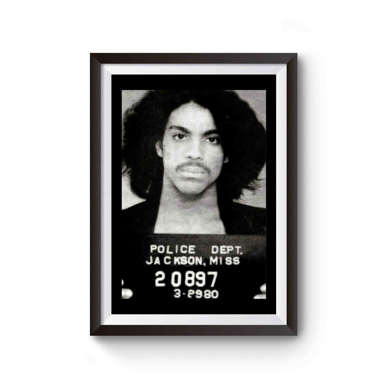 Prince Mugshot Poster