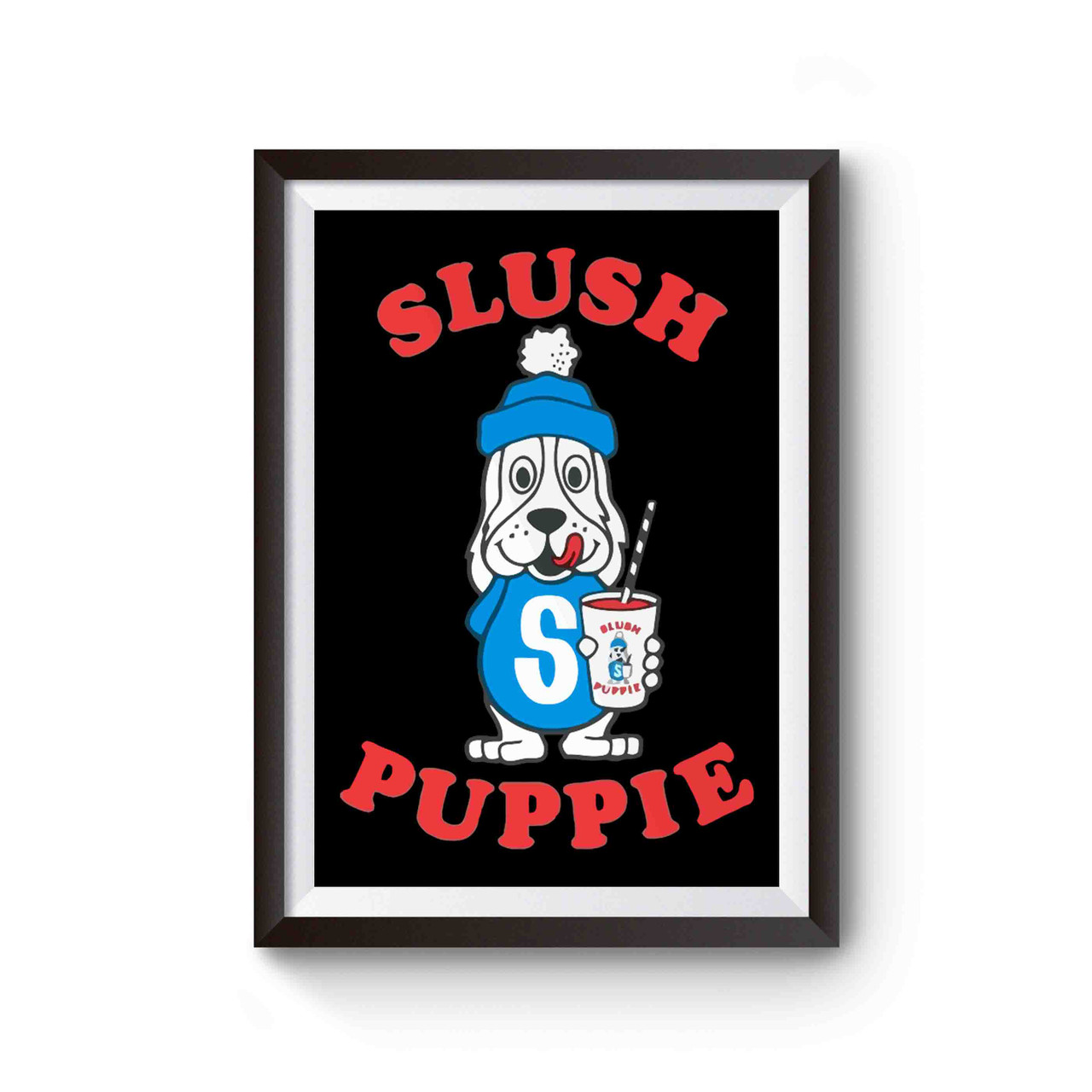 Retro Slush Puppy 80's Child Drink Candy Poster