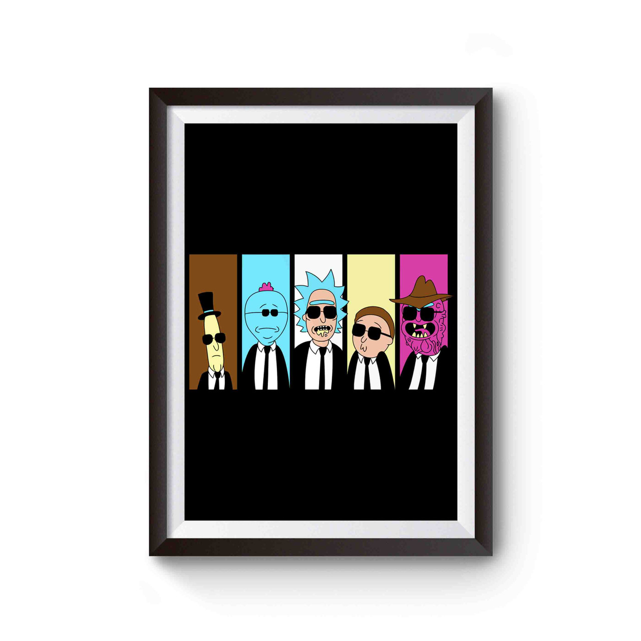 Rick And Morty Reservoir Dogs Poster