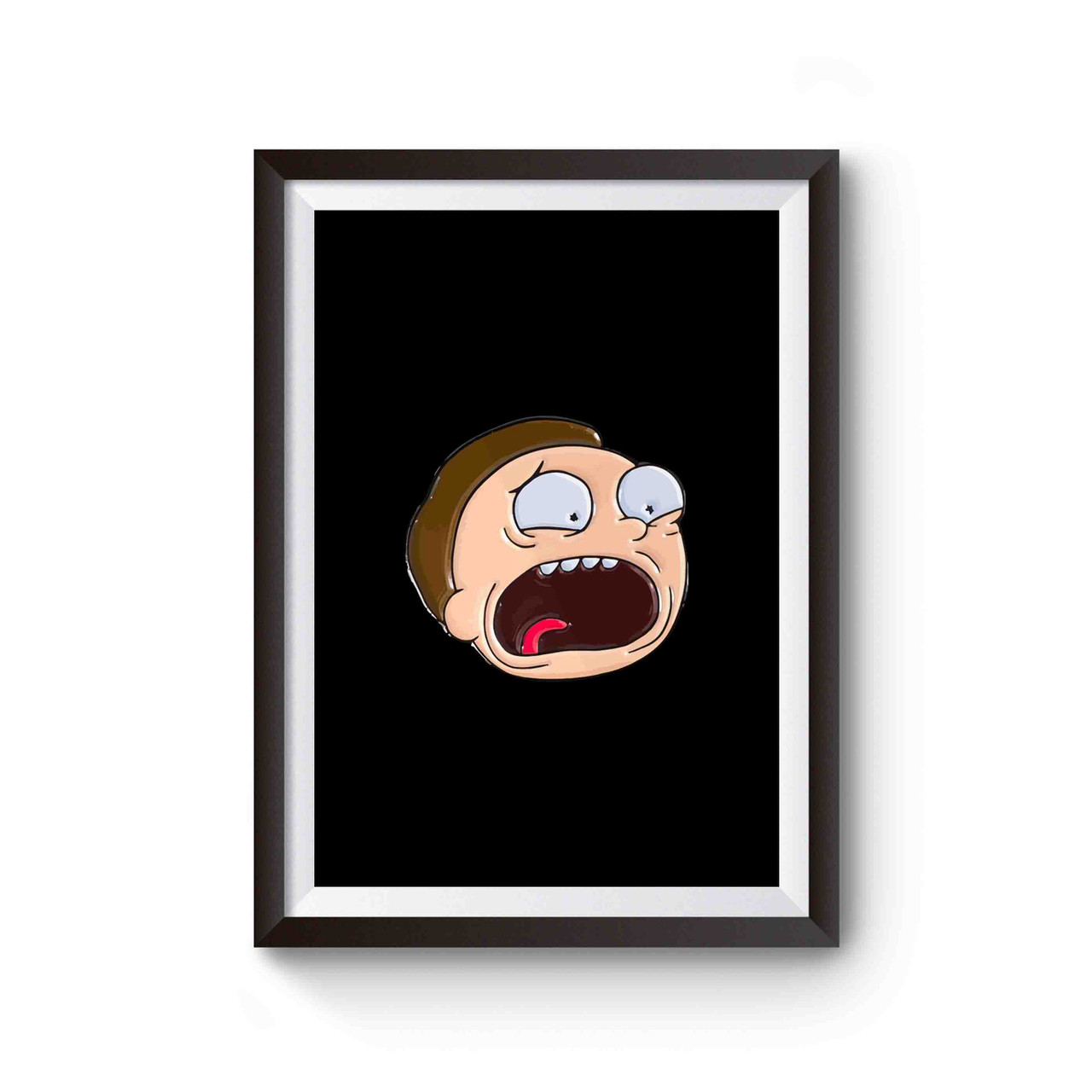 Rick And Morty Screaming Morty Poster