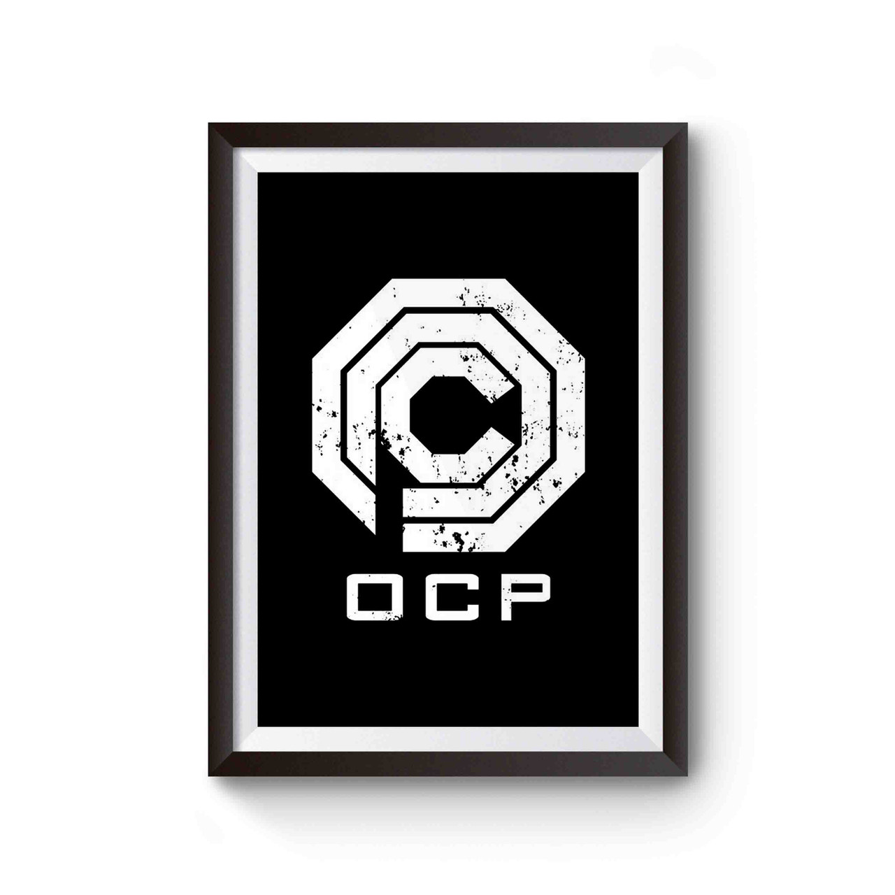 Robocop Ocp Omnicorp Retro Dvd Movie Poster