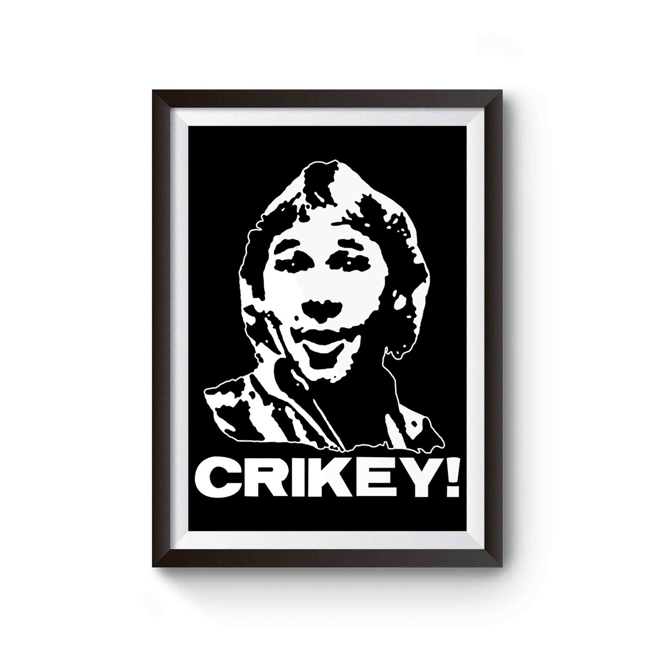 Steve Irwin Crikey Poster