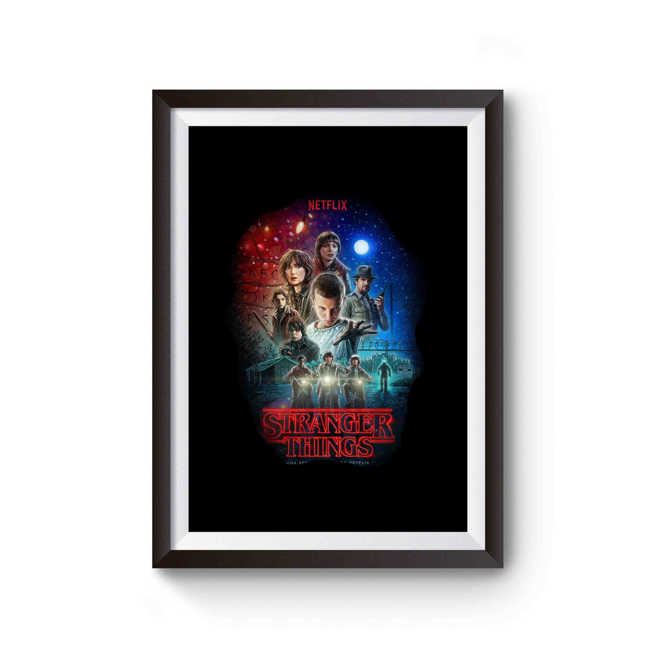 Stranger Things Netflix Original Sci Fi Poster