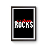 Teachers Rock 1st Grade Rocks Poster