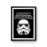 Storm Pooper Funny Poop Wars Parody Poster
