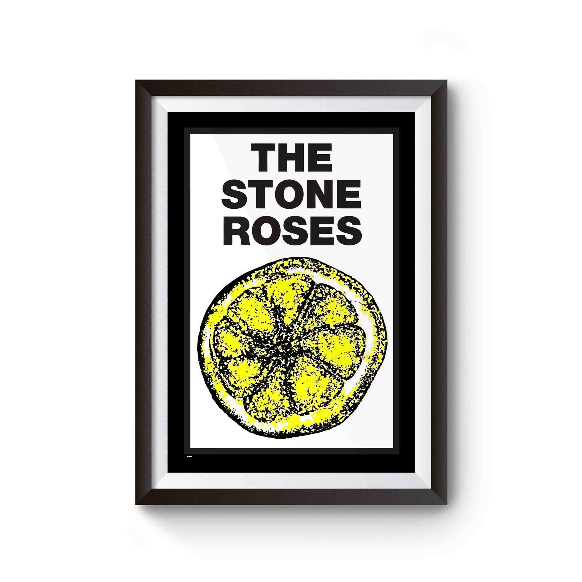 The Stone Roses Lemon 1989 Tour Poster