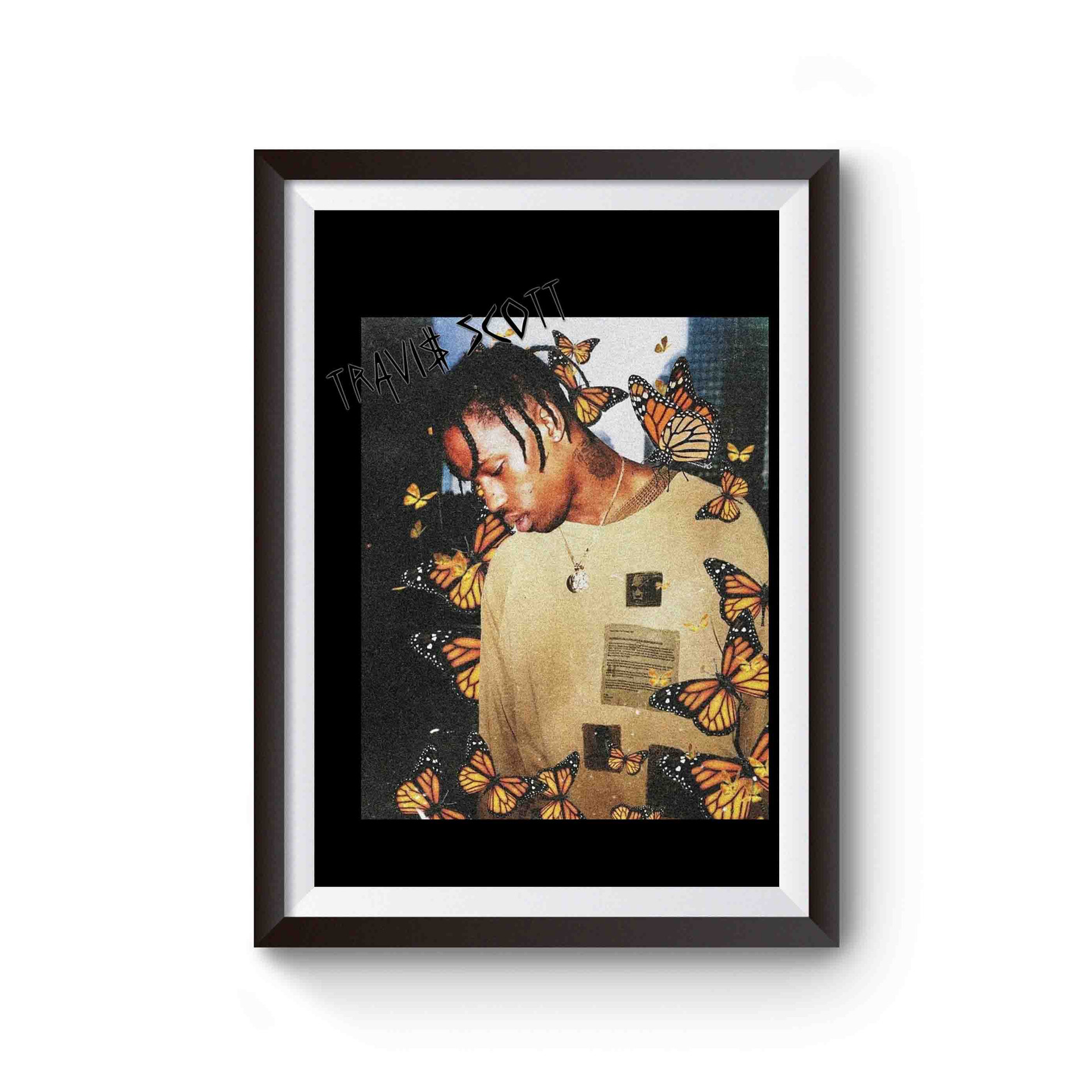 Travis Scott Butterfly Effect Poster