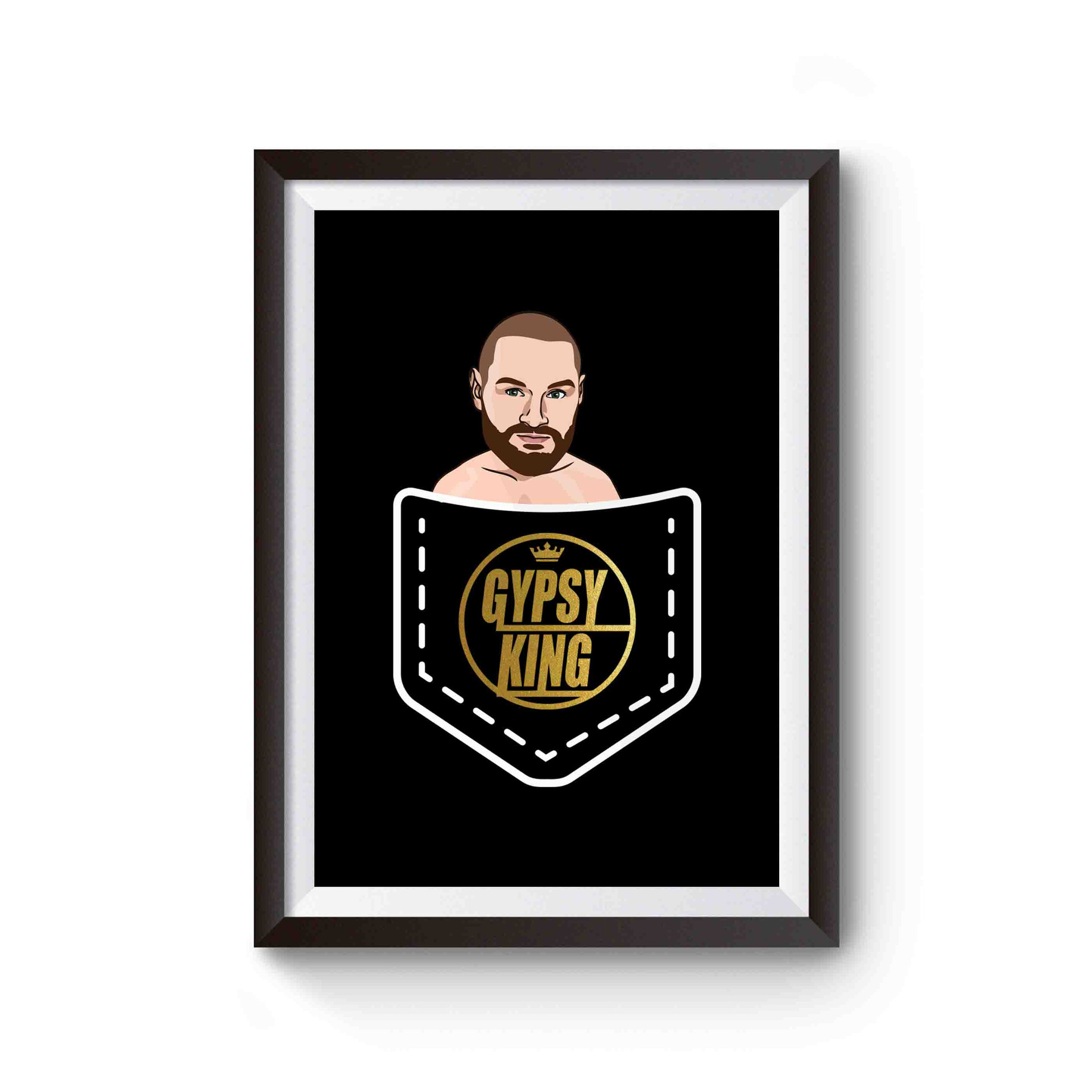 Tyson Fury The Gypsy King Boxing Poster