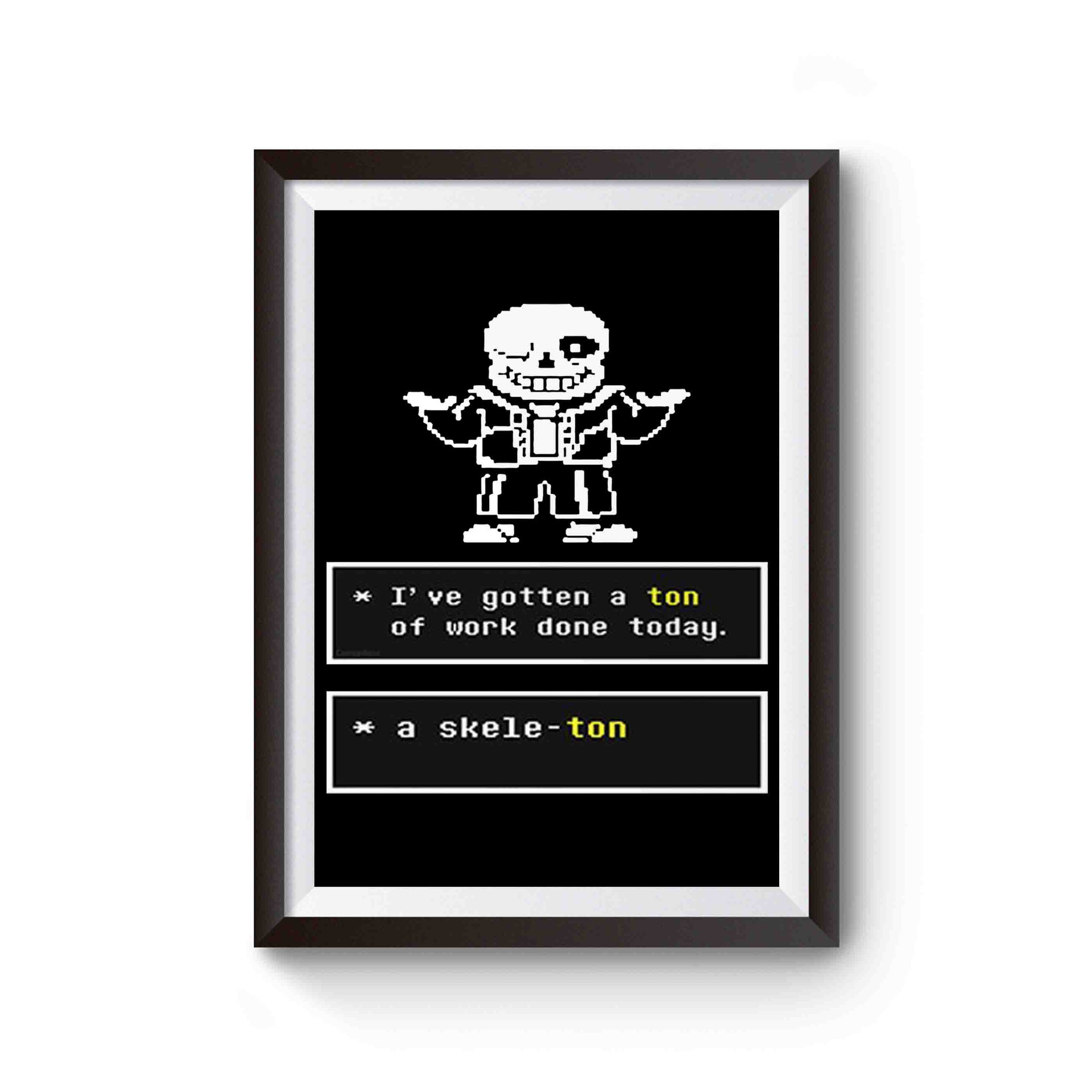 Undertale Sans Poster