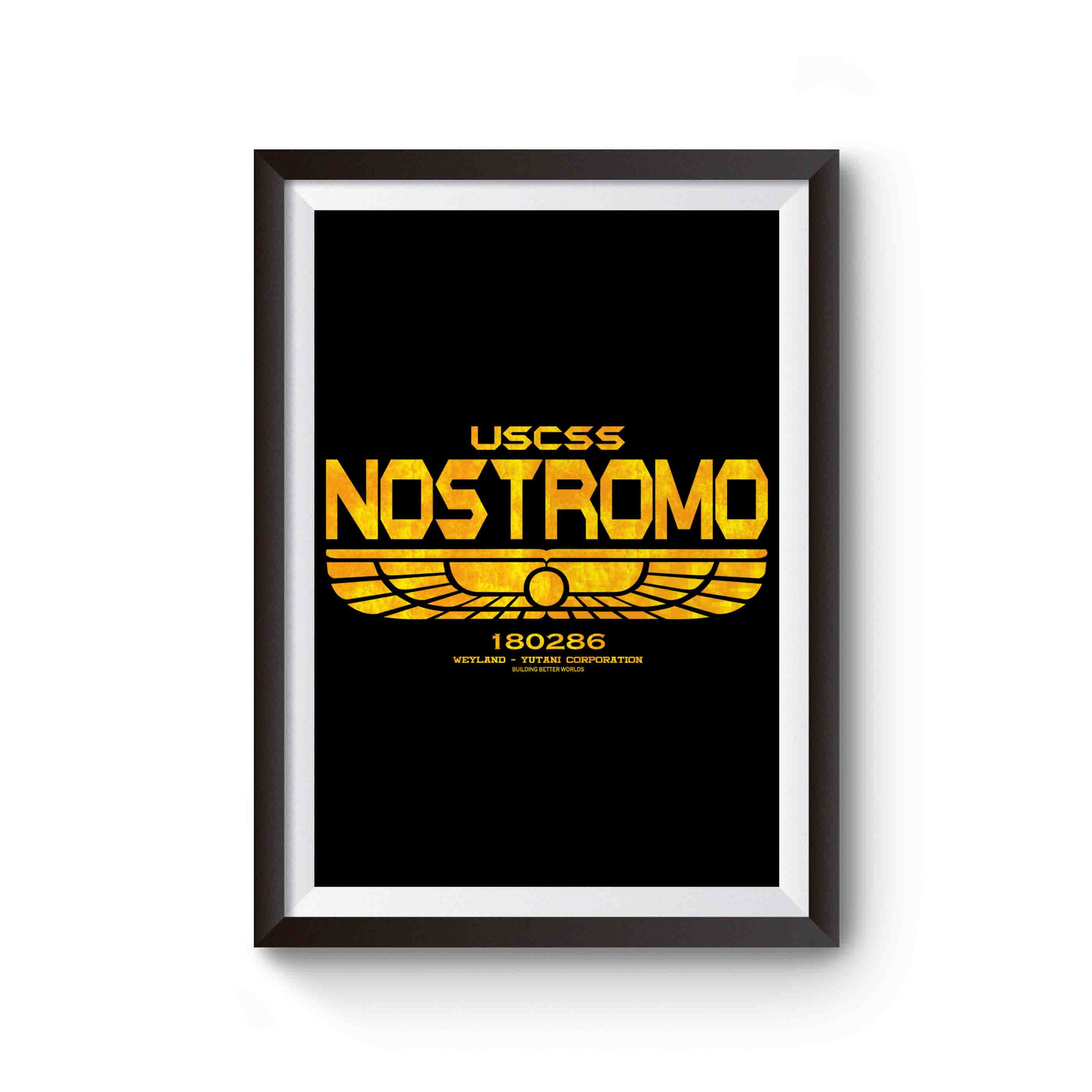 Uscss Nostromo Alien Movie Weyland Yutani Corp Poster