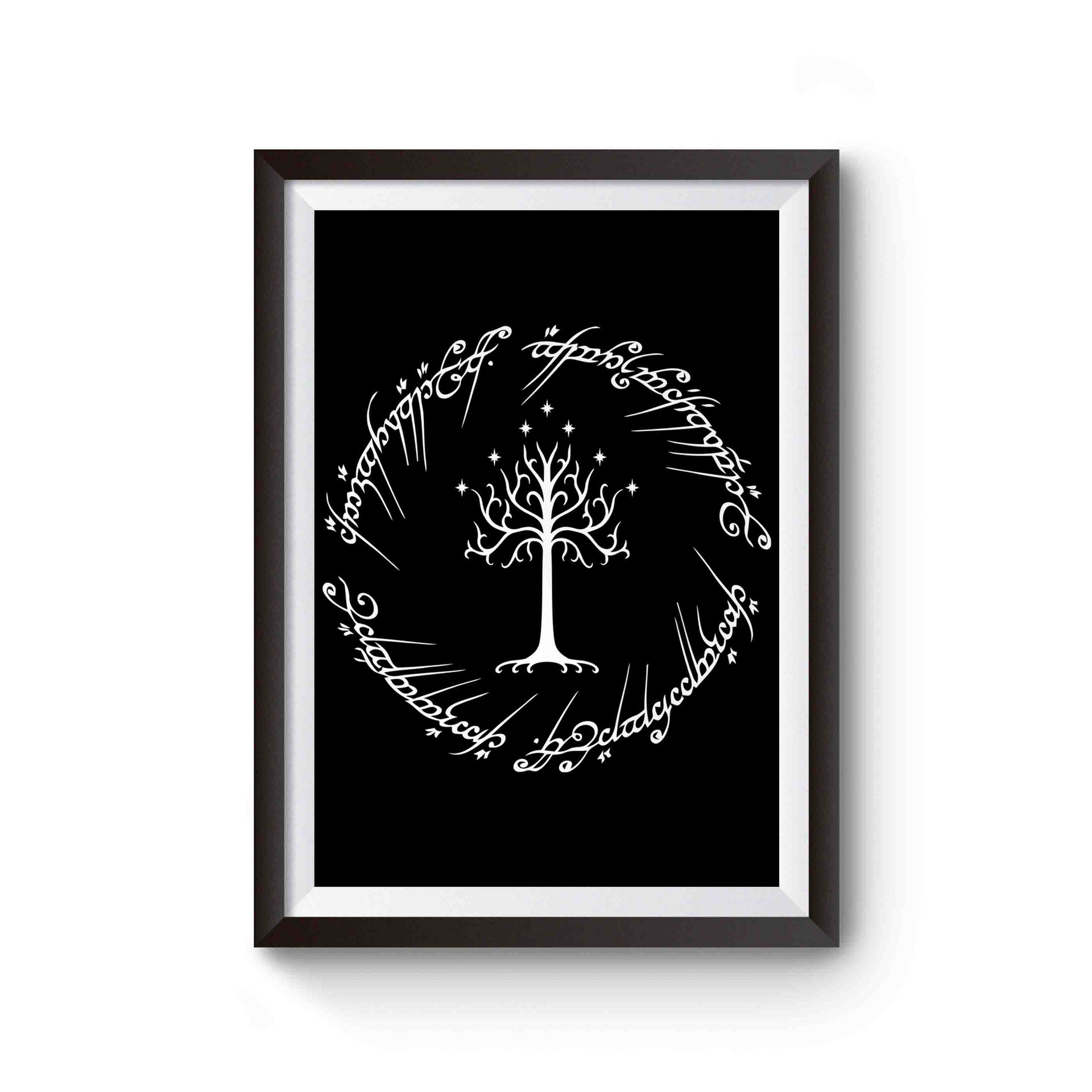 Tree Of Gondor Lord Of The Rings Lotr Poster