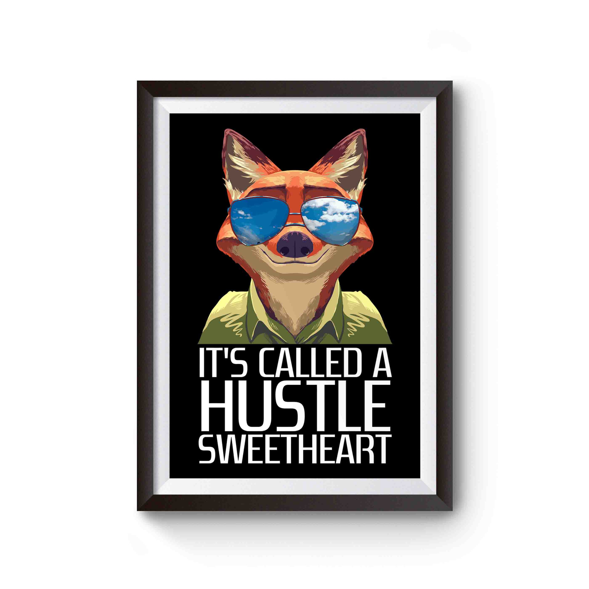 Zootopia Fat Nick Wilde Poster
