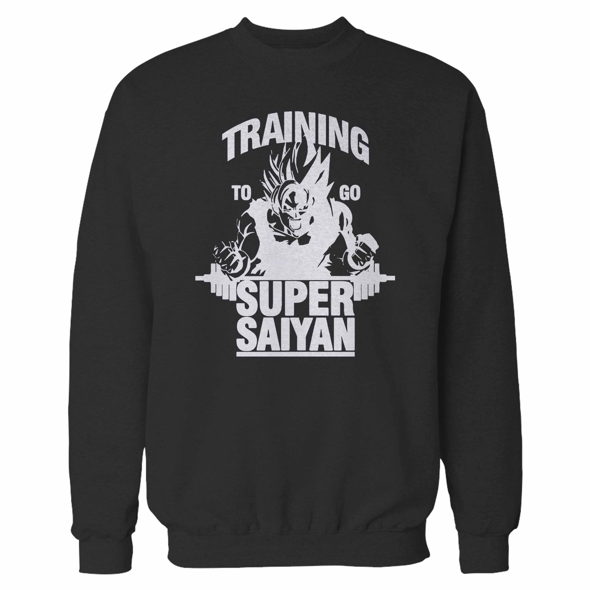 Training To Go Super Saiyan Dragon Ball Z Gym Poster