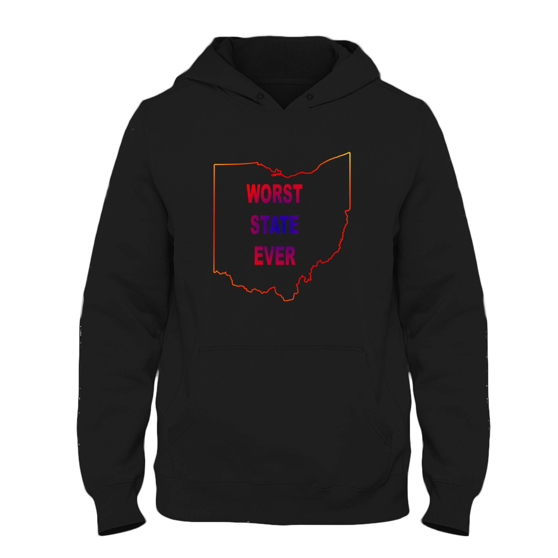 Worst State Ever Ohio Cover Inspired Poster