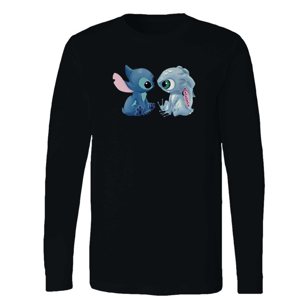 Stitch And Fizz Disney Lilo And Stitch Long Sleeve Shirt