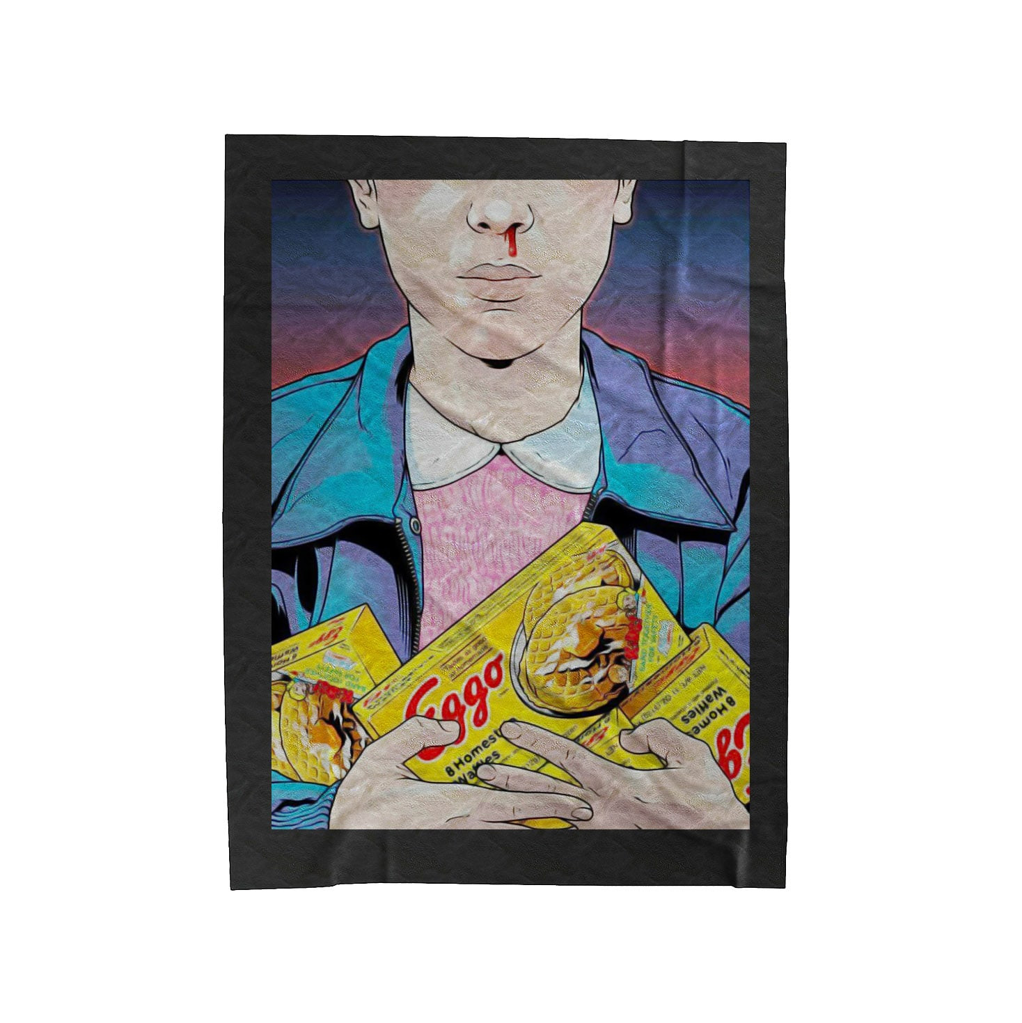 Stranger Things Eleven Eggo Poster