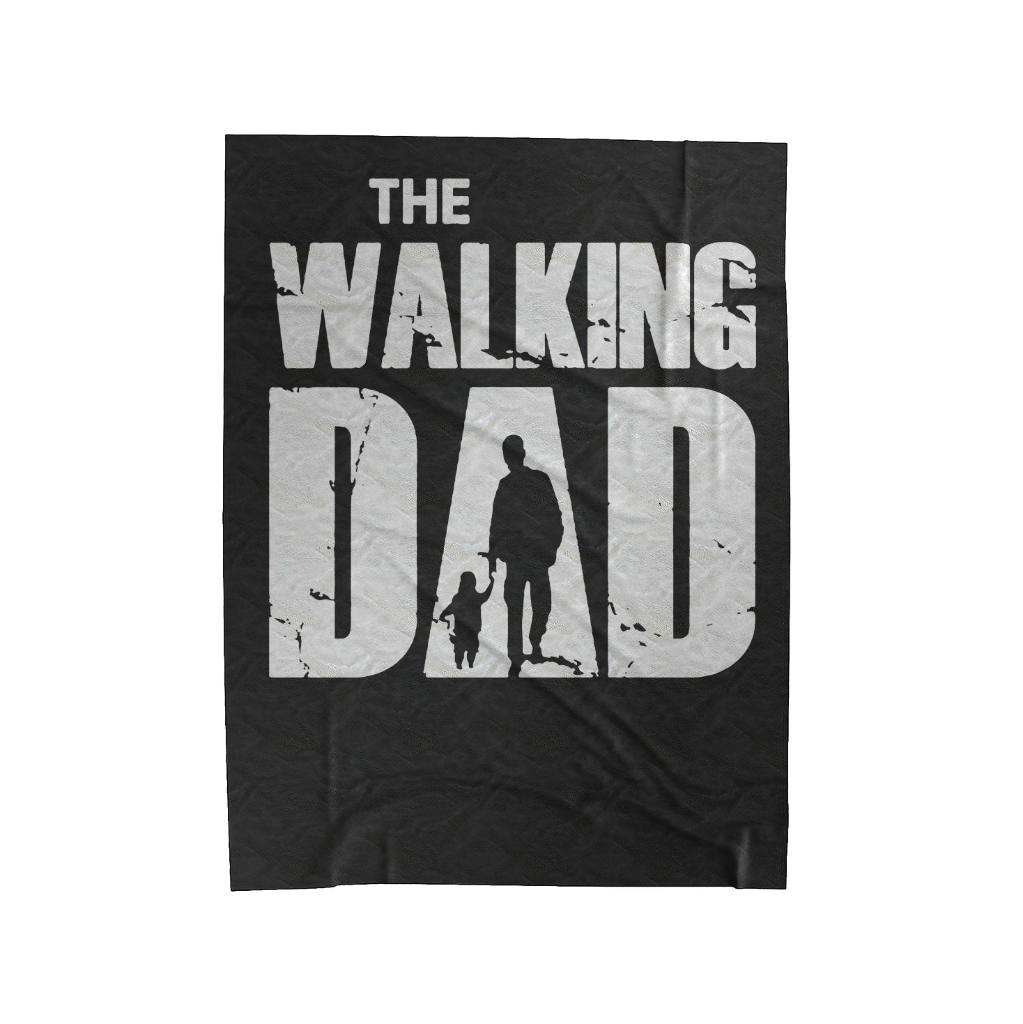 The Walking Dead Dad Hold Son Poster