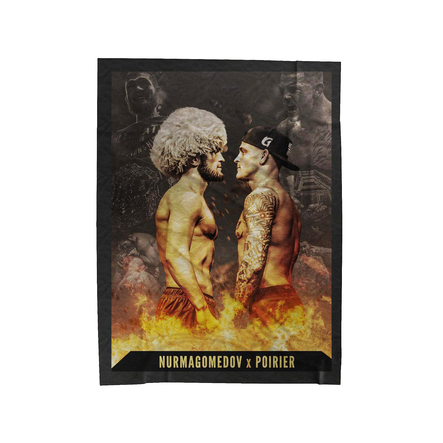 Ufc 242 Khabib Vs Poirier Mma Poster