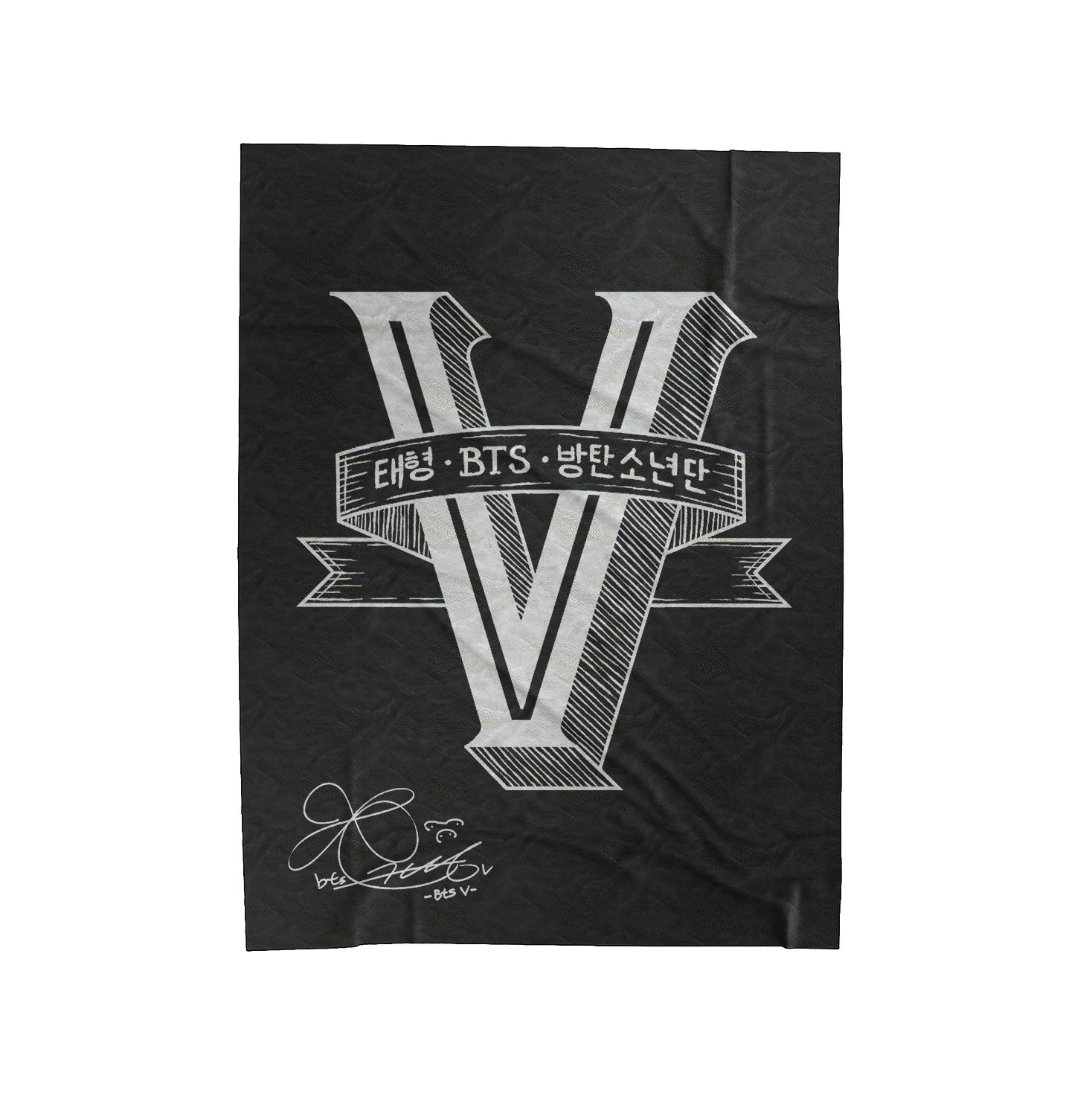 V Bts Member Logo Series Poster