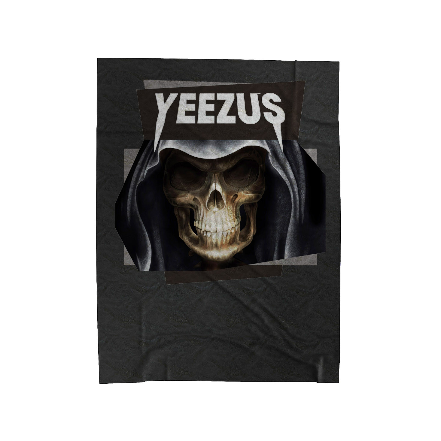 Yeezus Skeleton Skull Poster
