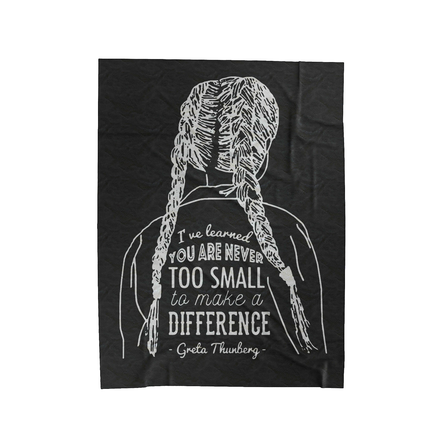 You're Never Too Small To Make A Difference Poster