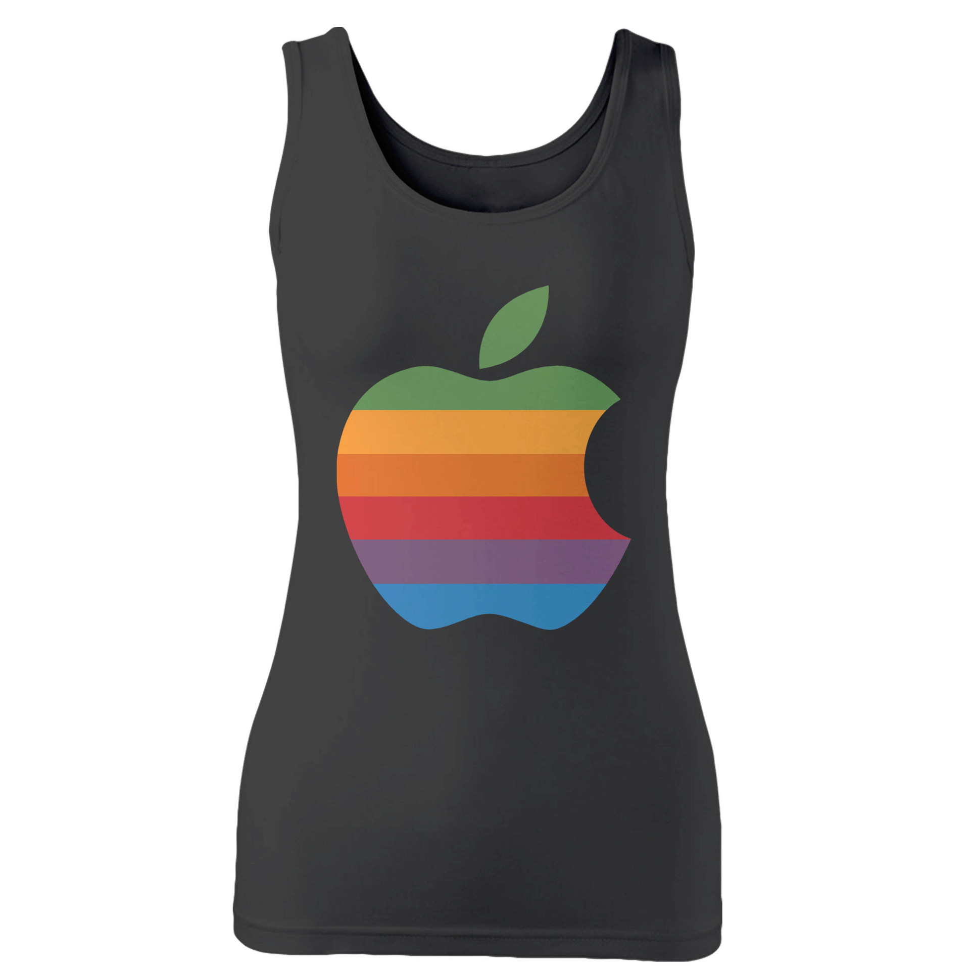 Colorful Apple Logo Hoodie