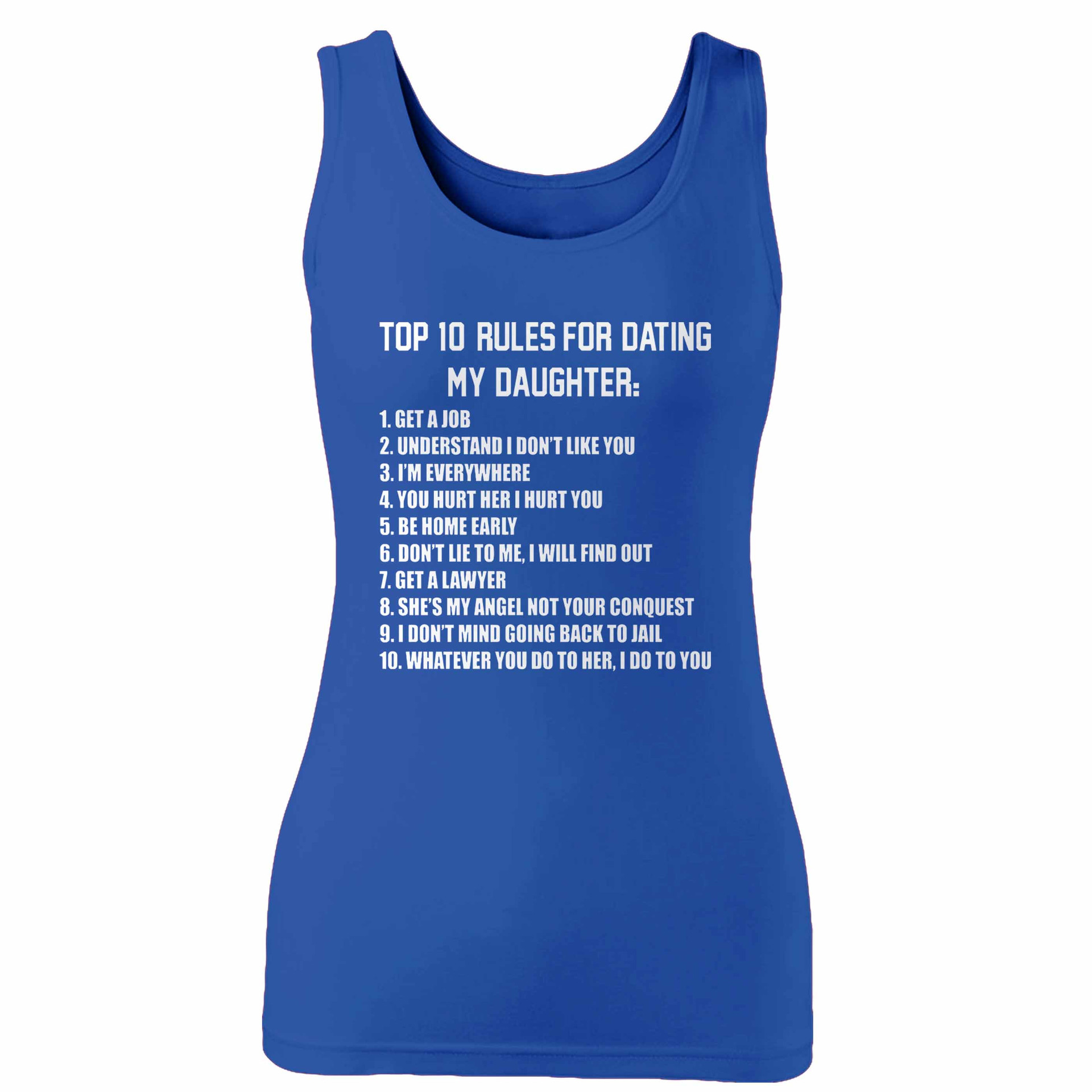 Top Ten Rules For Dating My Daughter Poster