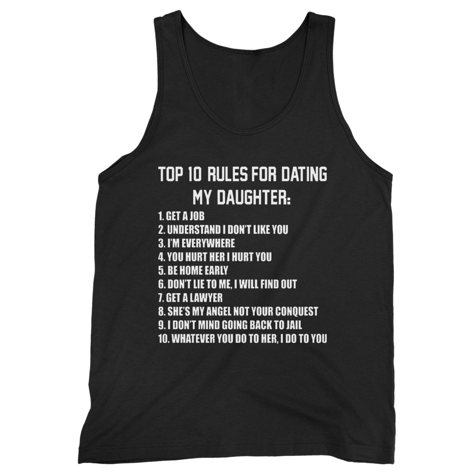 Top Ten Rules For Dating My Daughter Poster