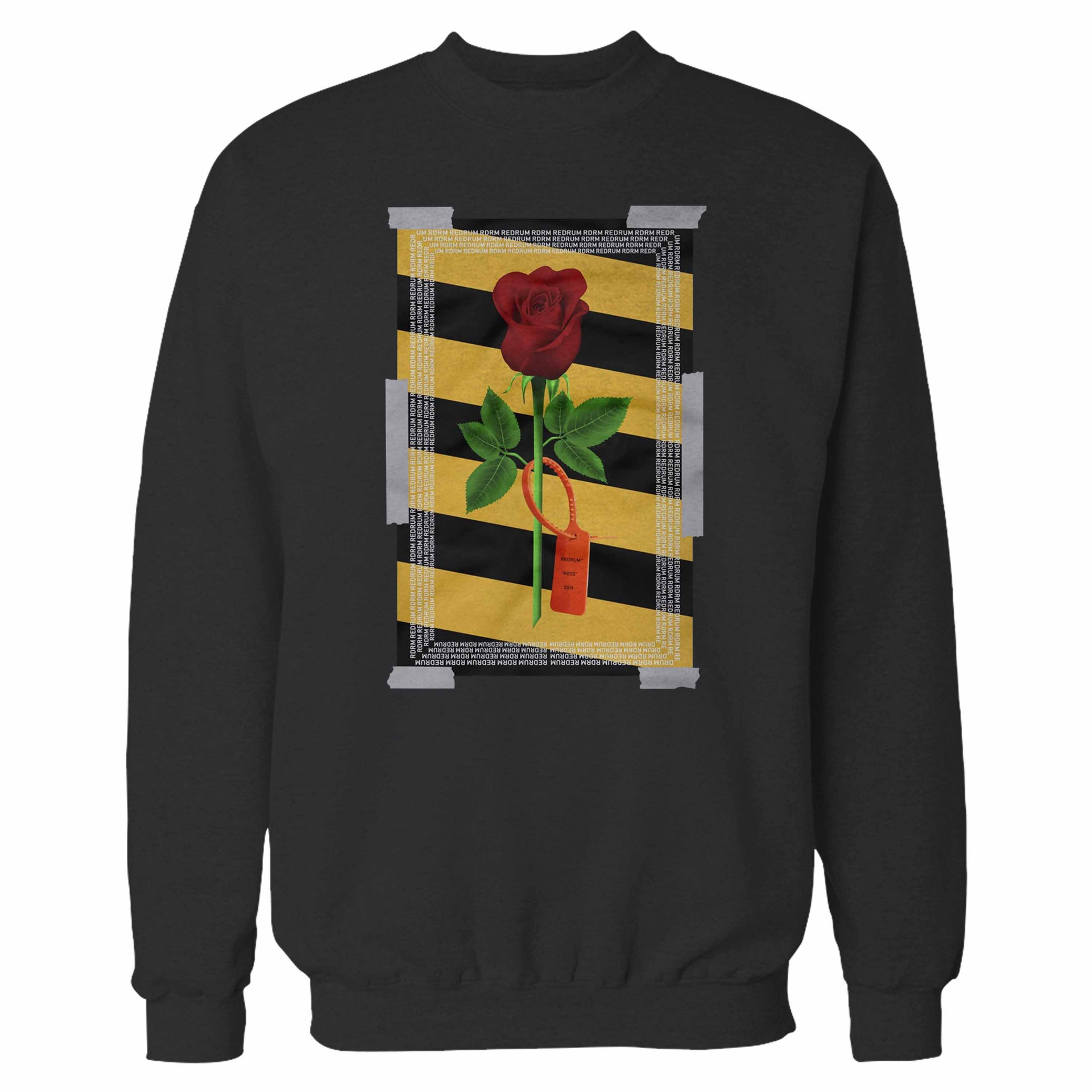 Yellow Ferrari Redrum Rose Poster