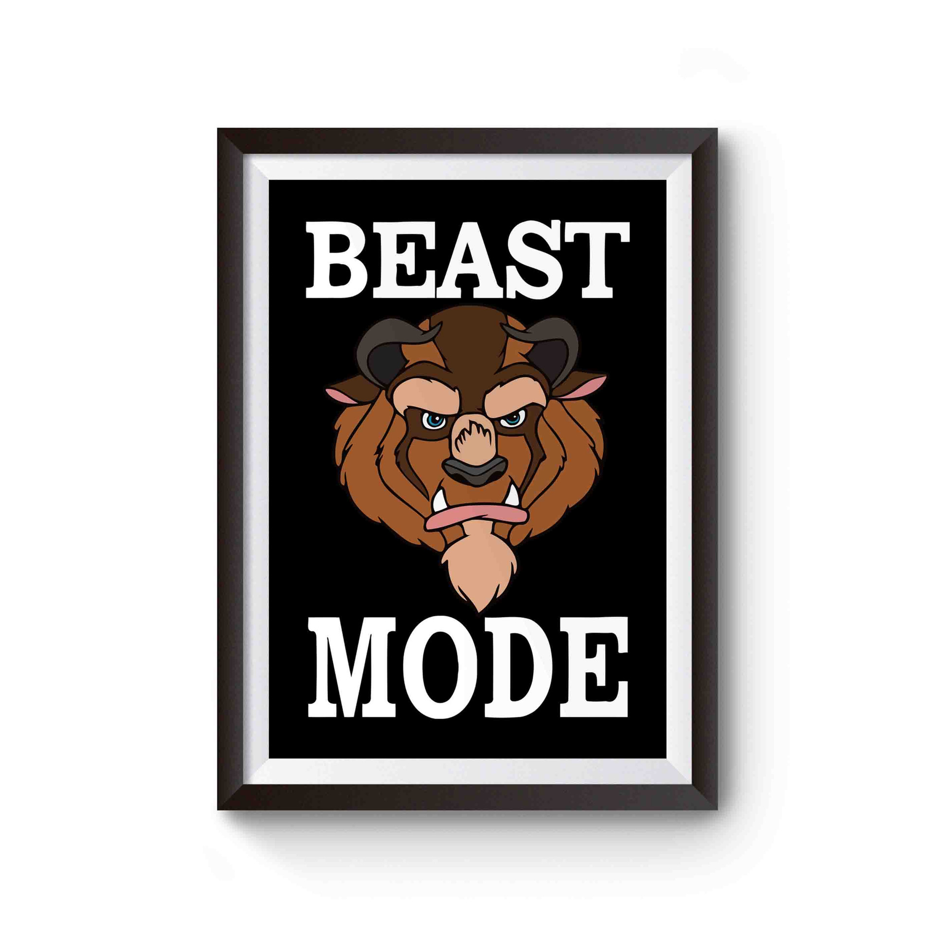 Time To Go Beast Mode Poster