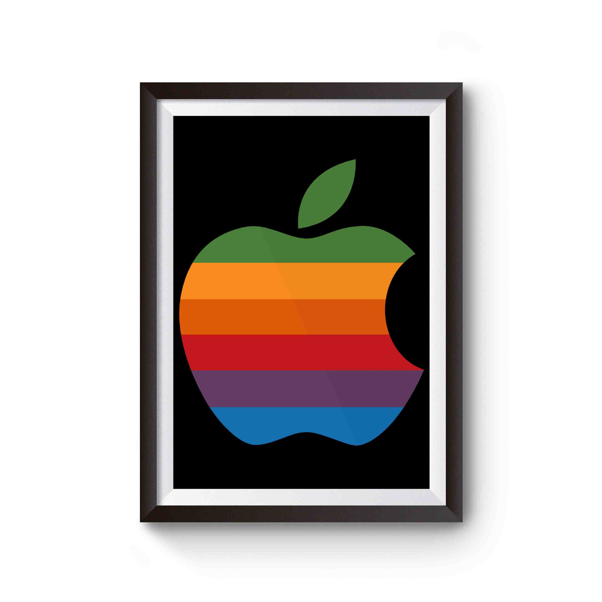 Colorful Apple Logo Hoodie