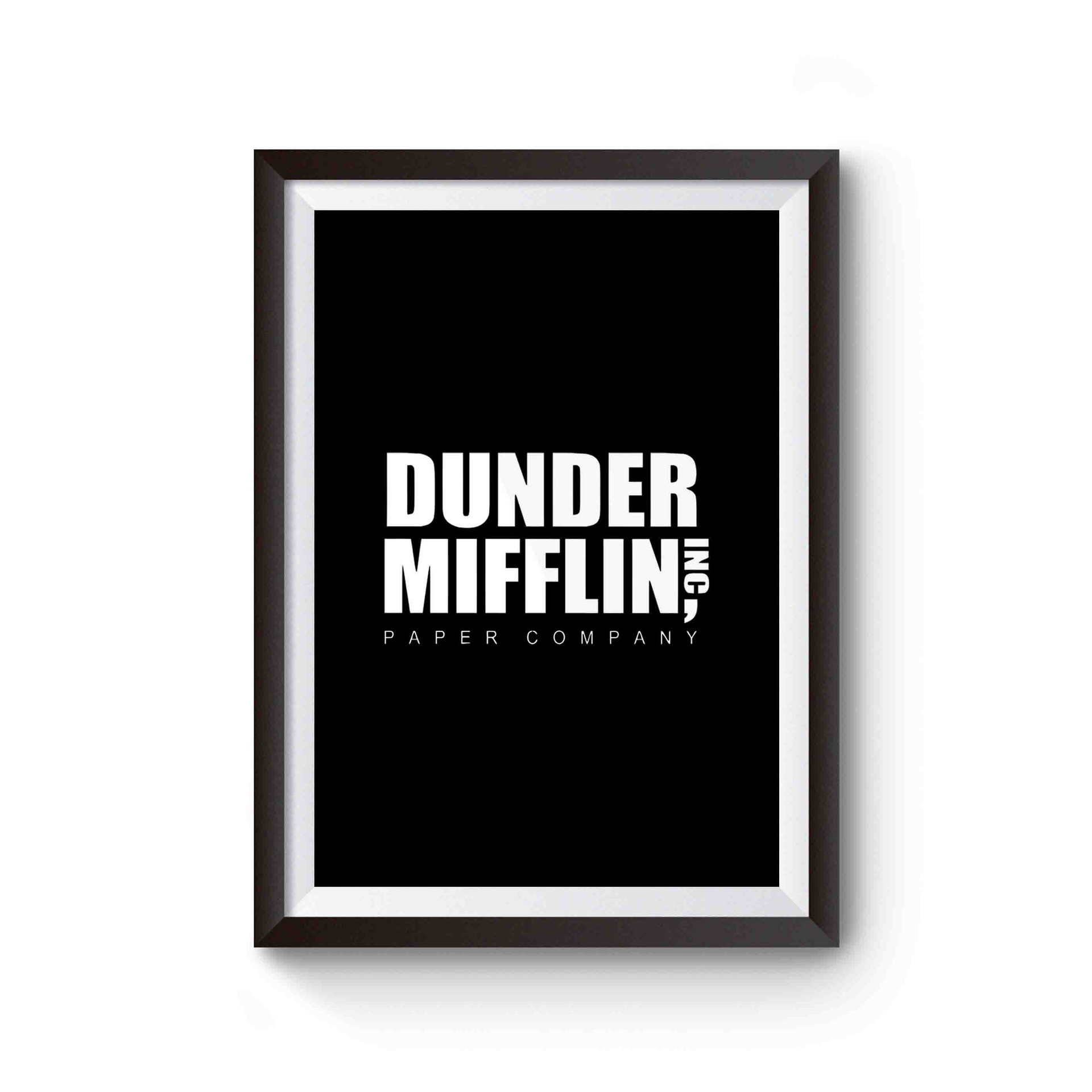The Office Dunder Mifflin Inc Paper Company Logo Poster