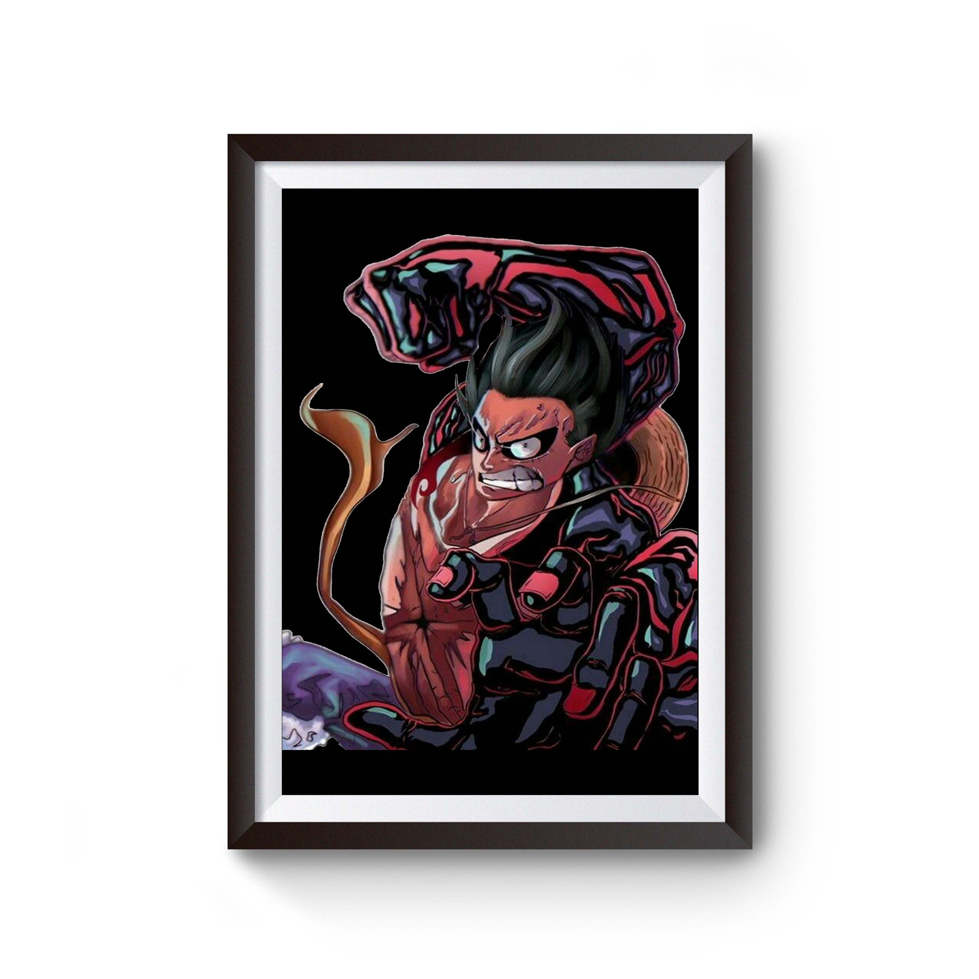 Luffy Gear 4 Punch One Piece Men T Shirt