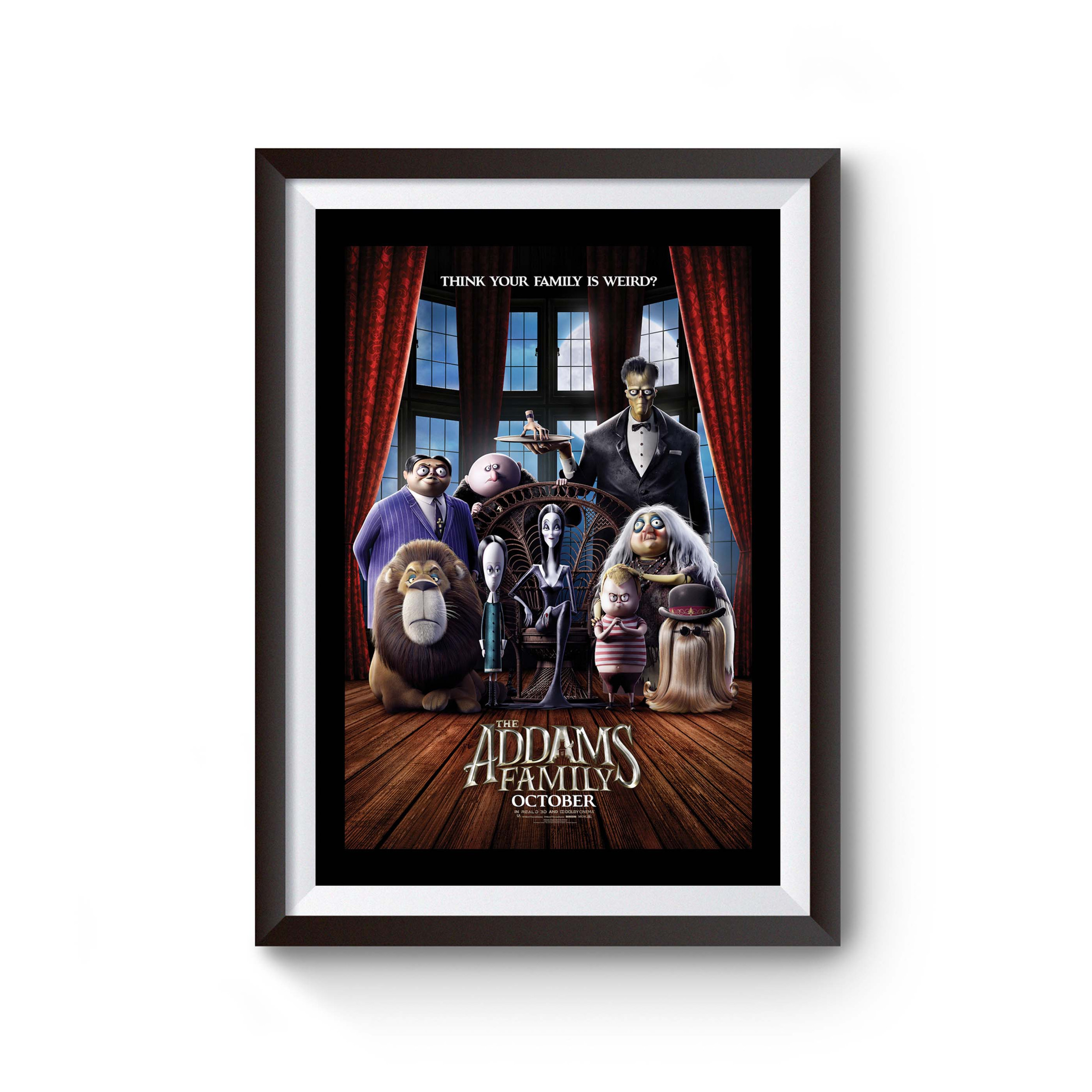 The Addams Family Inspired Poster