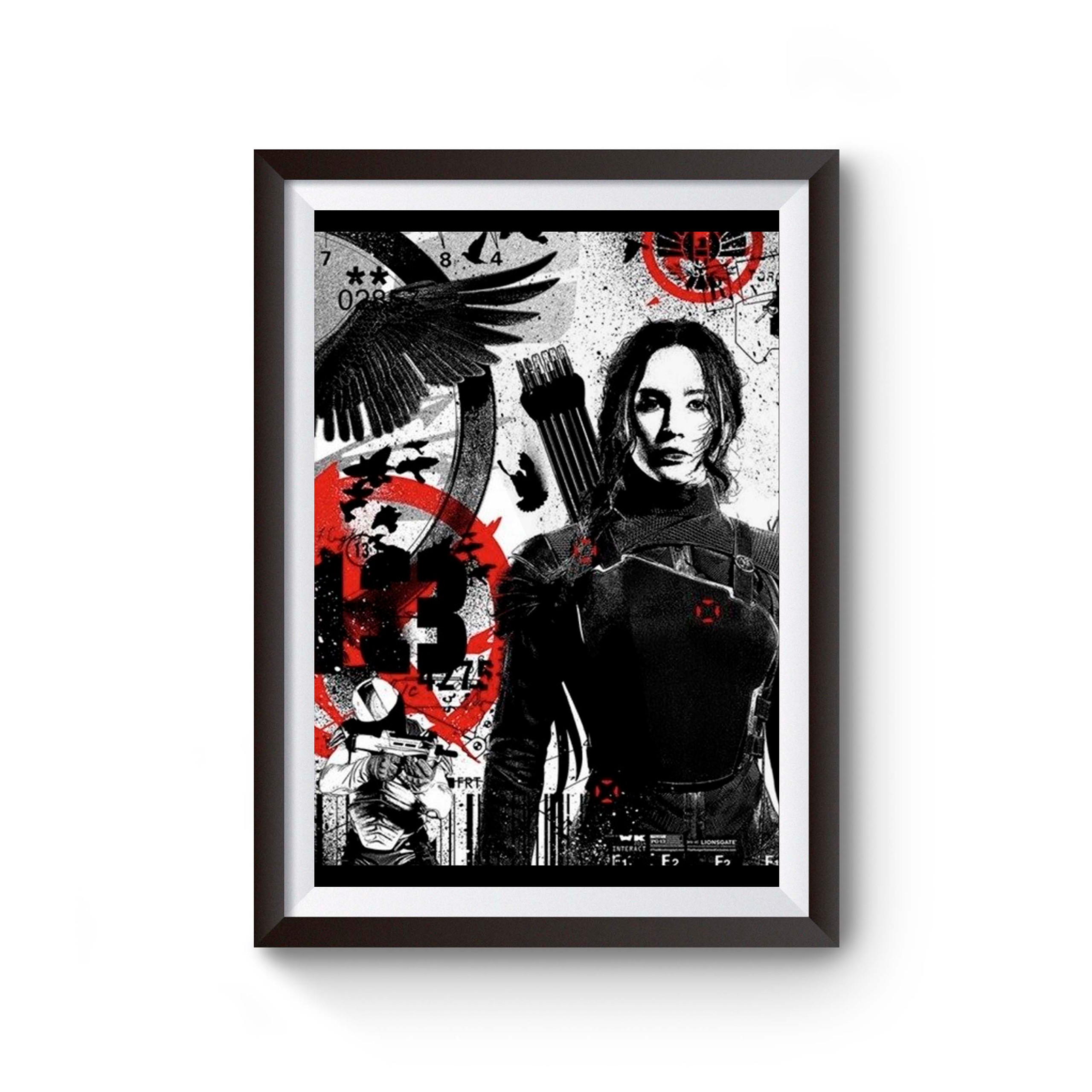 The Hunger Game Mockingjay Logo Poster